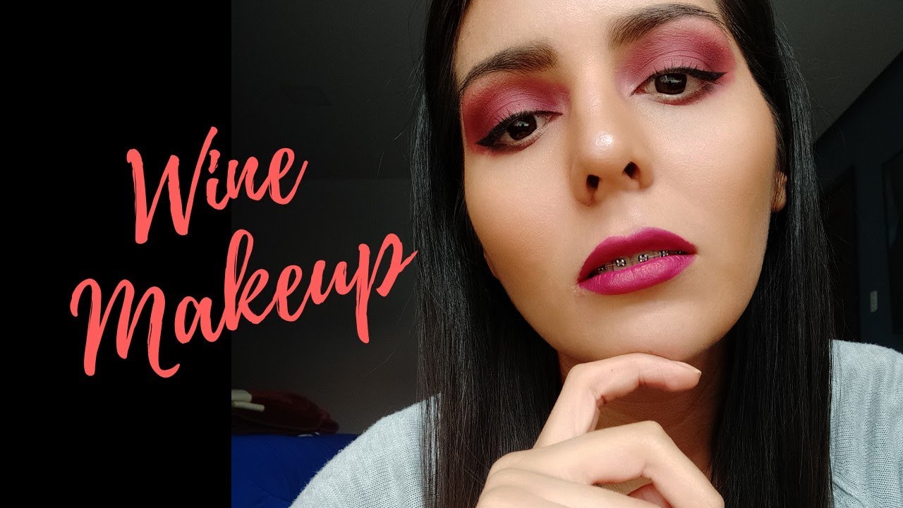 Wine Makeup 🍷Express Tutorial - YouTube