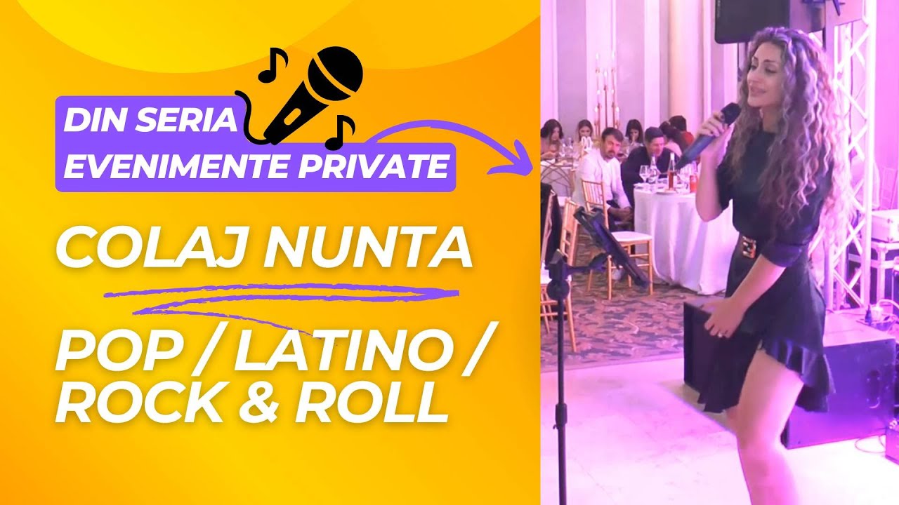 Laura Ene ️ COLAJ Live ️ POP / LATINO / ROCK & ROLL - YouTube