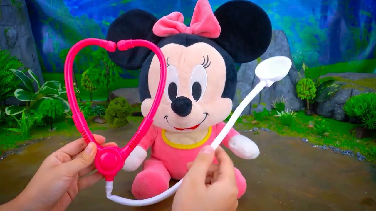 10 Min Satisfying With unboxing Minnie mouse doctor Playset ASMR ...