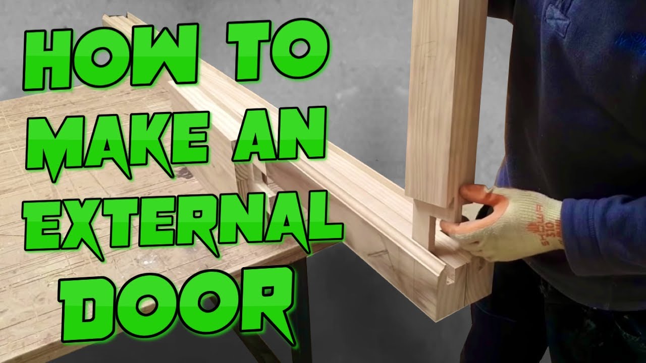 How To Make A Solid Timber External Door Using A Traditional Wedged how-to-make-a-solid-timber-external-door-using-a-traditional-wedged
