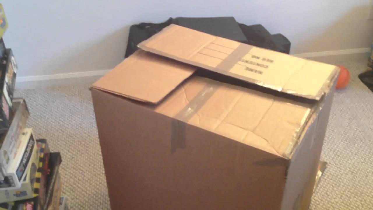 Boys playing in a box - YouTube