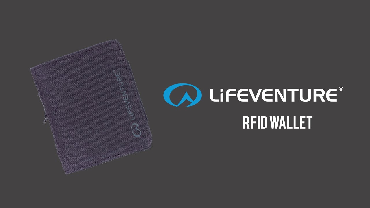 LifeVenture RFID Wallet - YouTube
