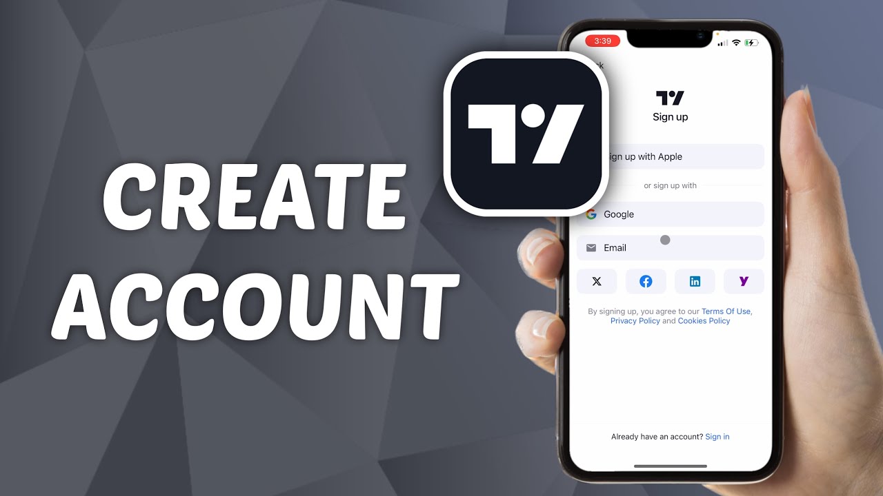 How to Create Account on TradingView - YouTube