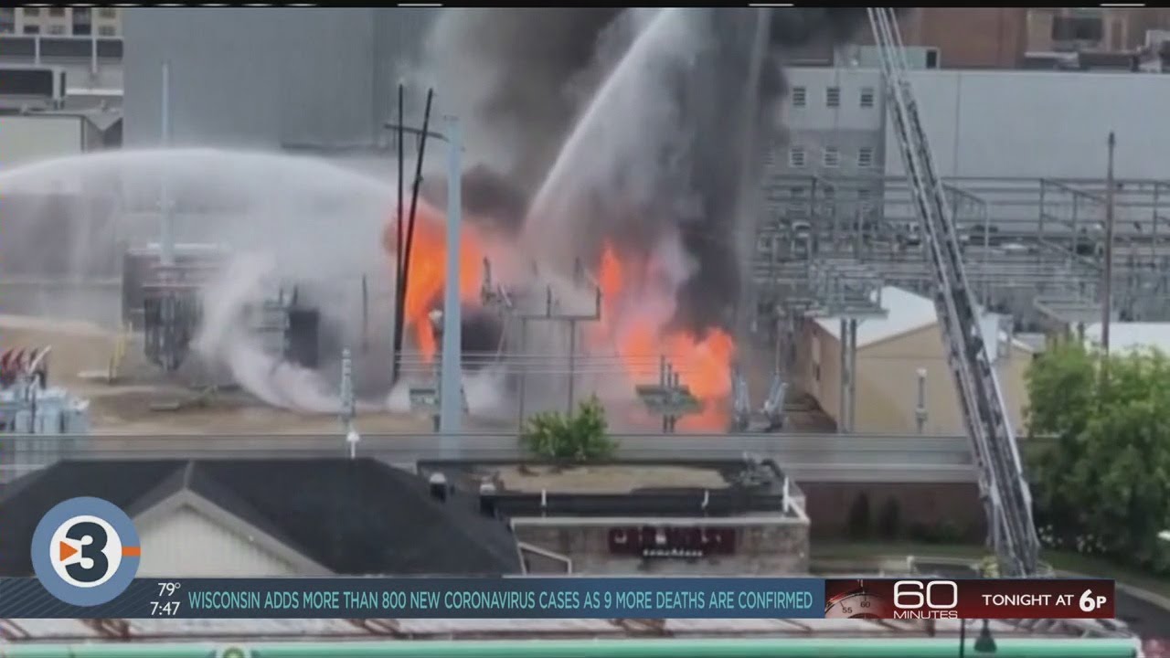 Looking back at 2019's substation fire, explosion in Madison - YouTube