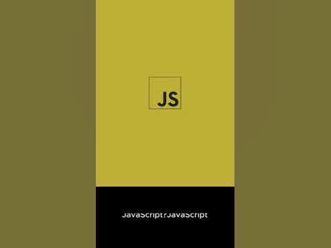 Introduction Javascript #js #javascript - YouTube