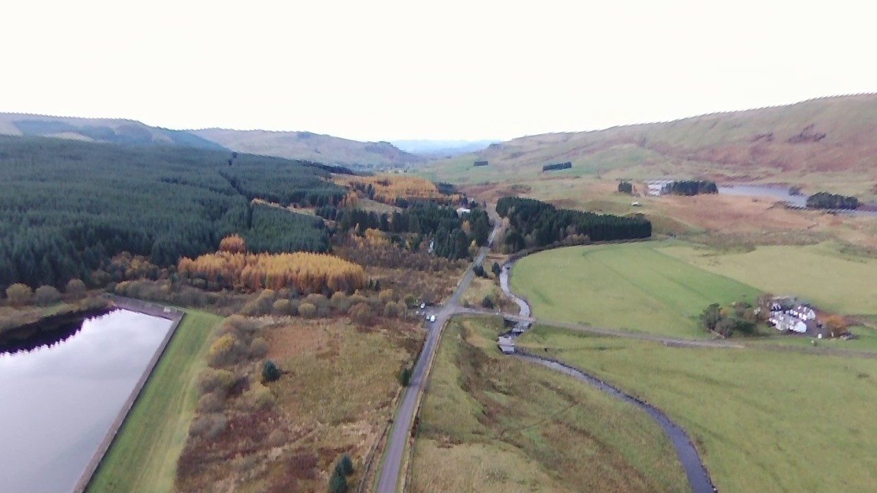 Carron reservoir at Carron Dam - YouTube