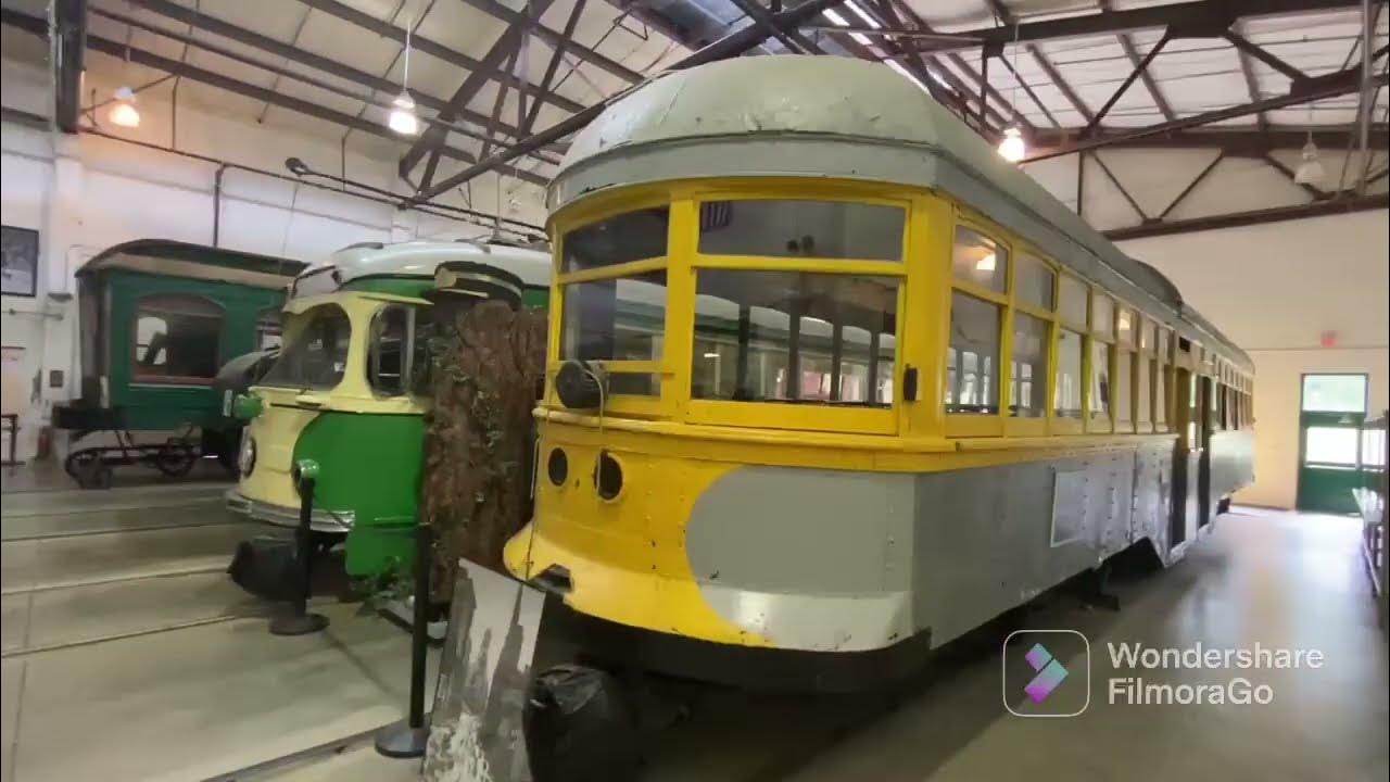 A Look Inside Illinois Terminal Railroad 451 And Cleveland Streetcar 1201 At The CT Trolley ...