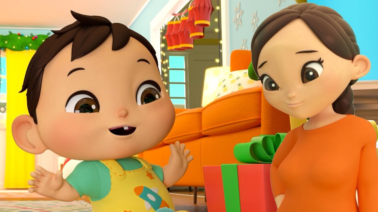 Christmas eve bedtime song!🎄 ️ | Lellobee | Super Moms | Nursery Rhymes ...
