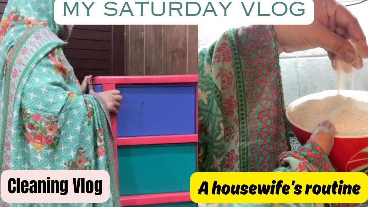 How I Spent my Saturday/Saturday Vlog/Cleaning day/Full day Busy - YouTube