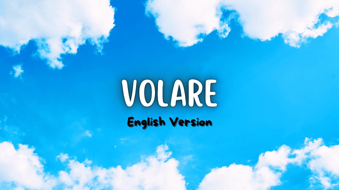 Volare (Domenico Modugno) - English Lyrics - YouTube