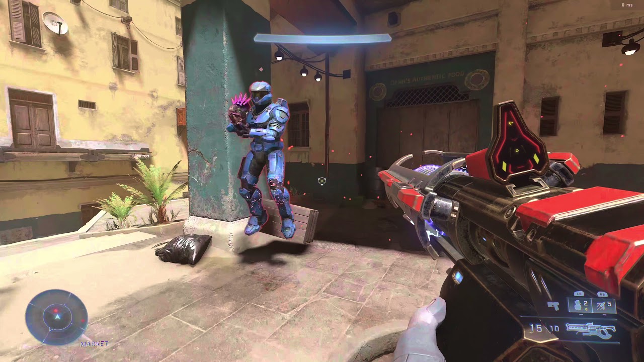 Halo Infinite - Shock Rifle Demonstration - Tech Preview Sept/Oct 2021 ...