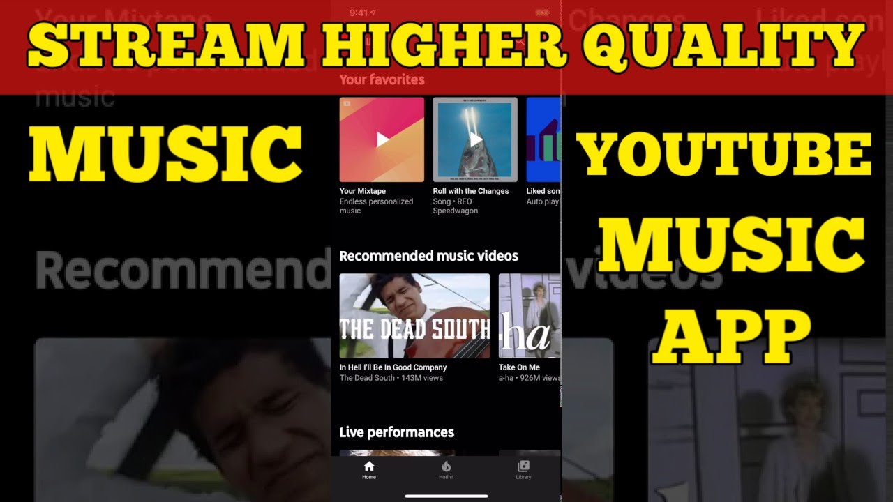 How to stream higher quality music on YouTube Music App - YouTube