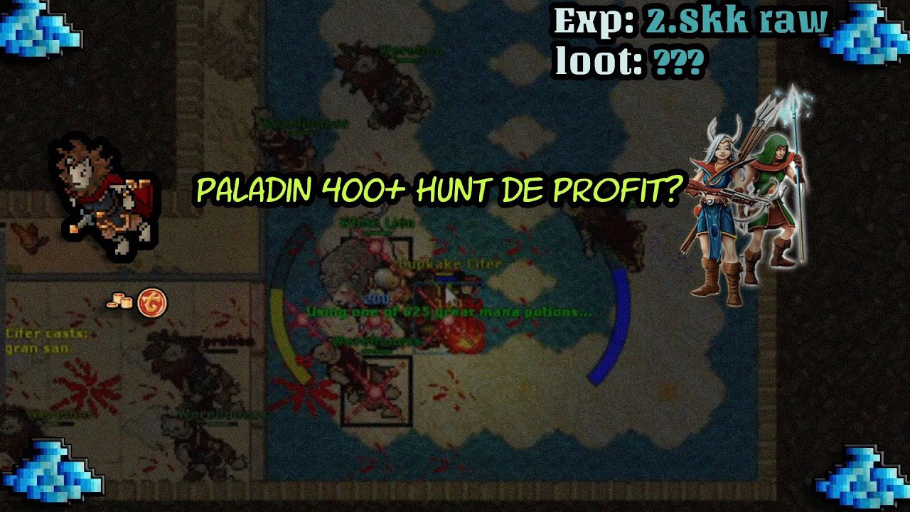 HUNT WERELION RP 250+ (RP500) TIBIA - YouTube