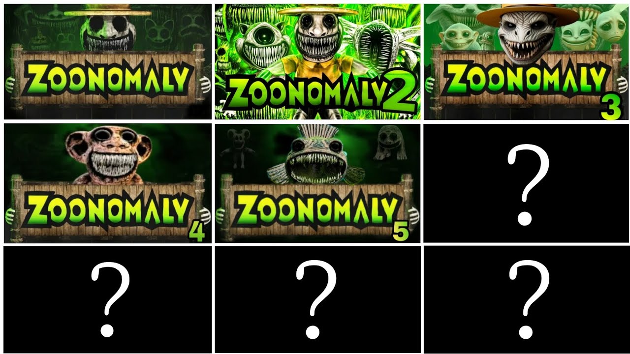 Zoonomaly chapter 1 2 3 4 5 6 7 8 9 10 11 Game icons. - YouTube