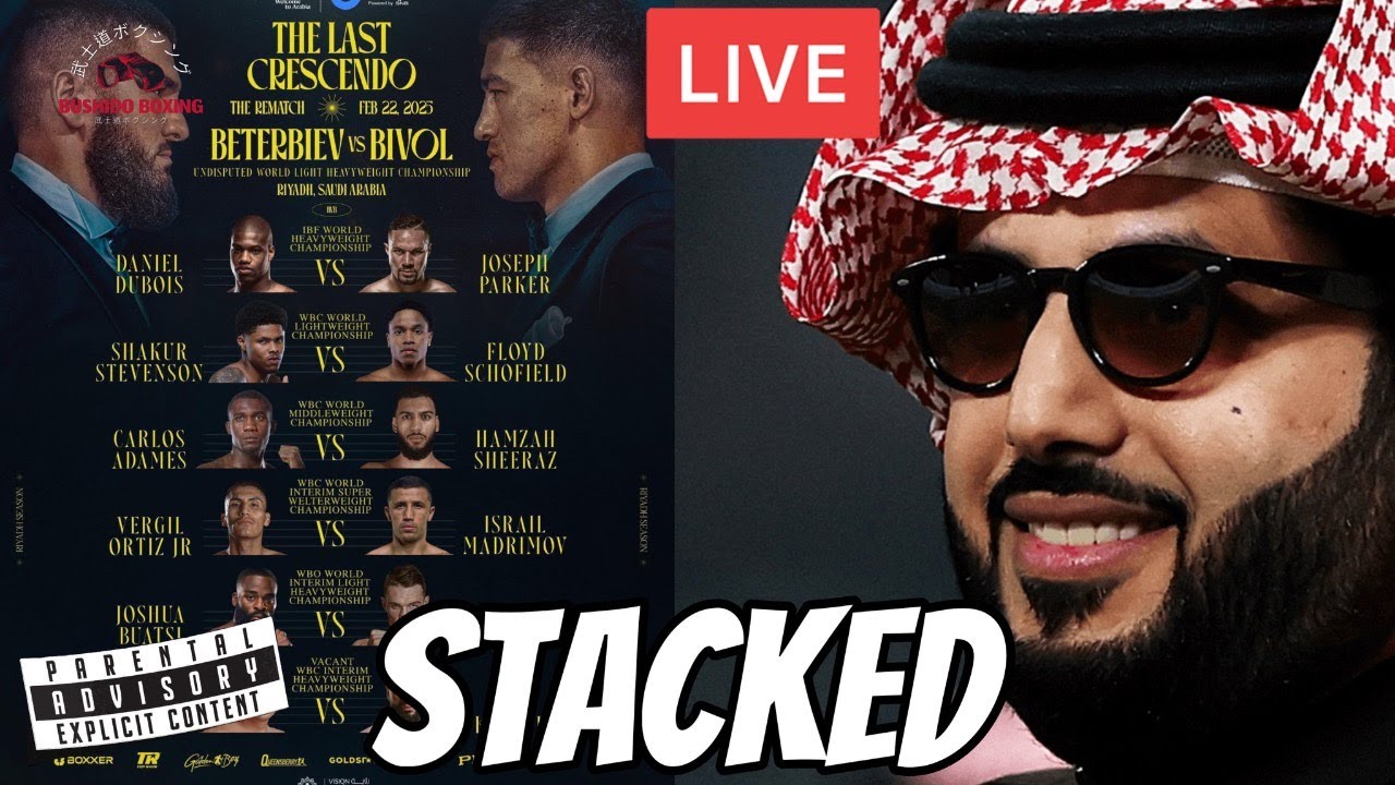 🔴 Boxing Supercard Announced Beterbiev Vs Bivol 2 Shakur Stevenson Vs ...