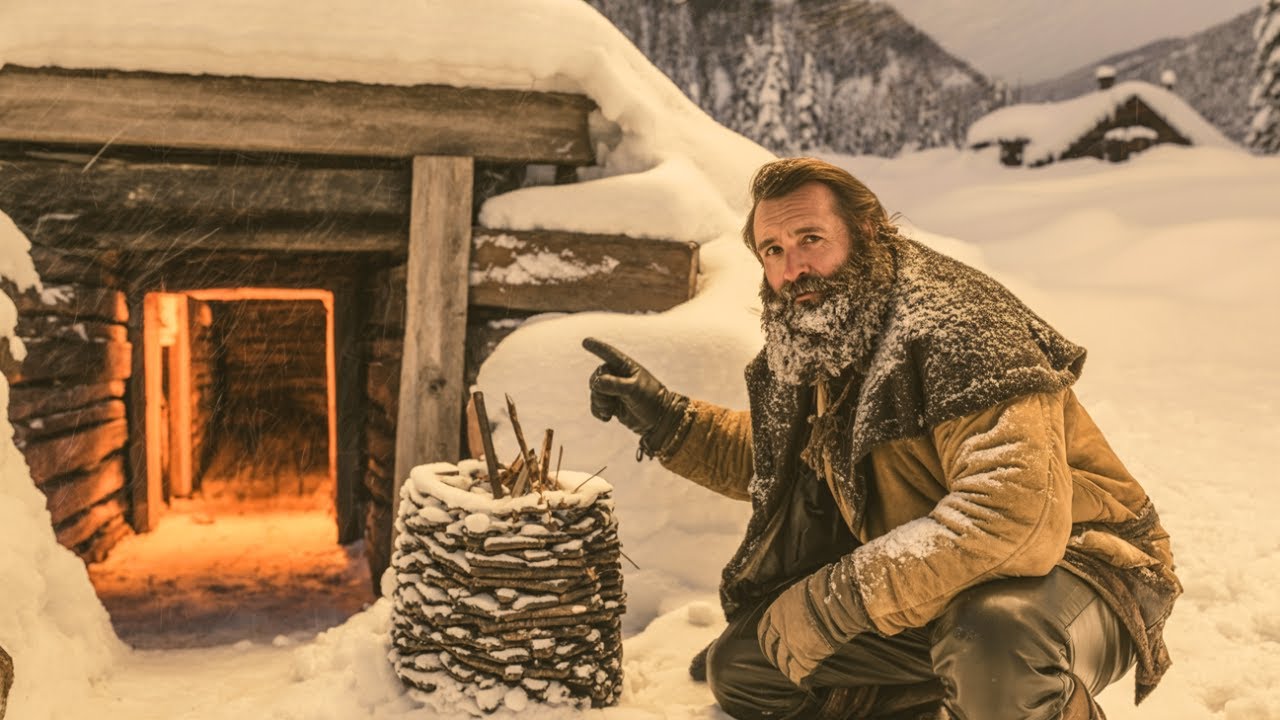 How One Mountain Man’s “Hidden” Snow Tunnel Kept His Fire Alive Through ...
