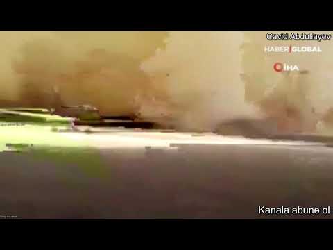 Hava limanı bir anda qaranlığa qərq oldu - VİDEO