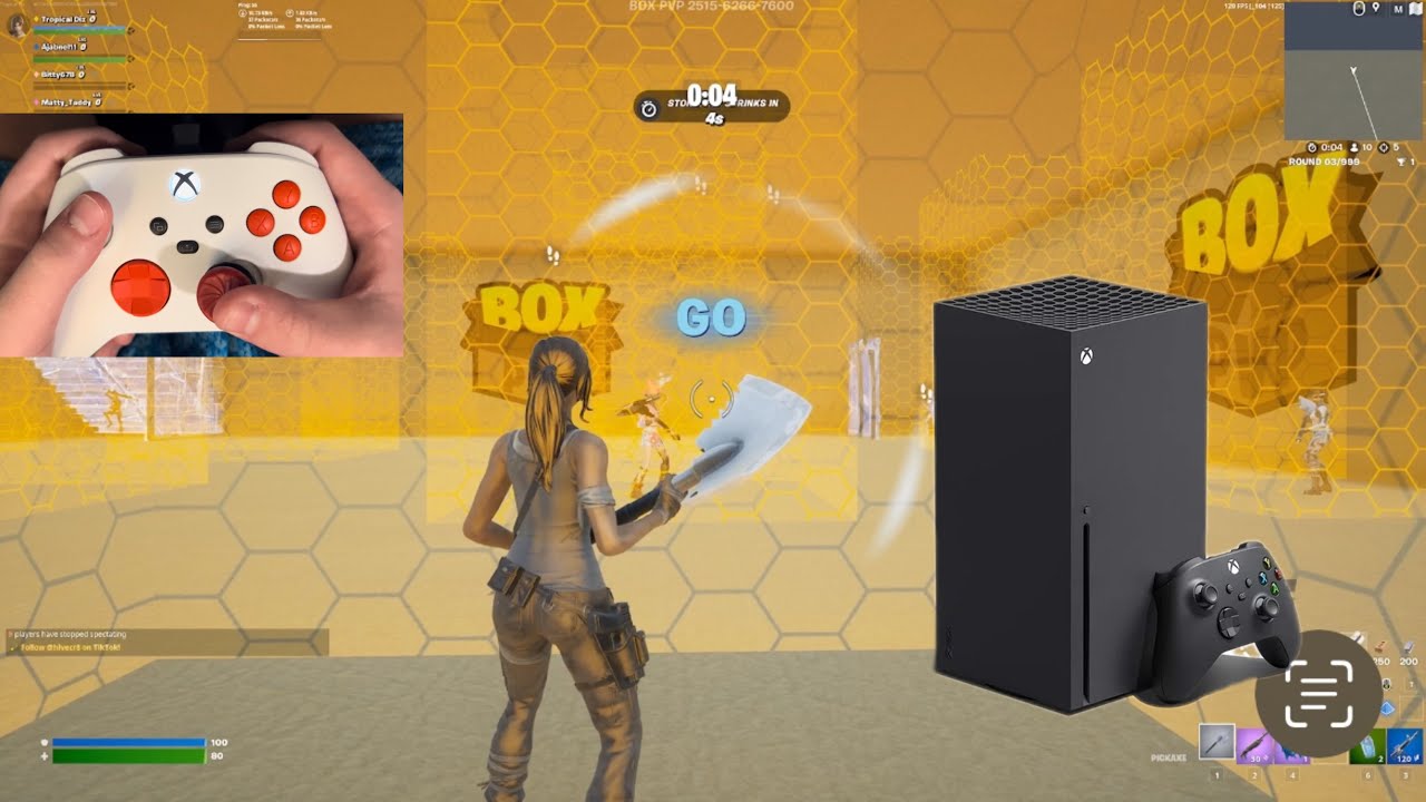 Xbox Series X Hand Cam ASMR + (Box PVP Gameplay) 4k - YouTube