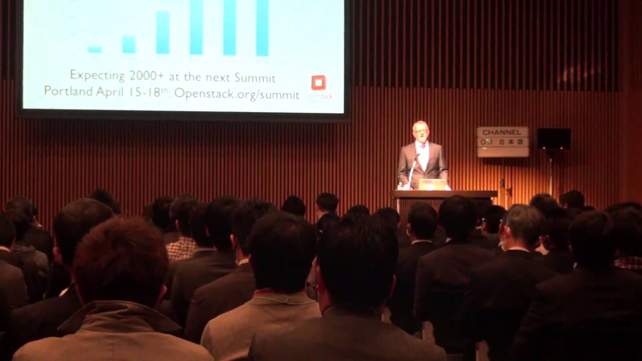 Mark Collier - OpenStack Day Tokyo 2013 - Keynote - YouTube