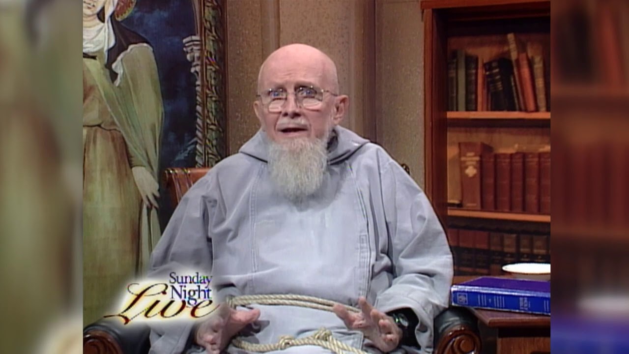 Fr. Groeschel talks about the importance of voting pro-life - YouTube