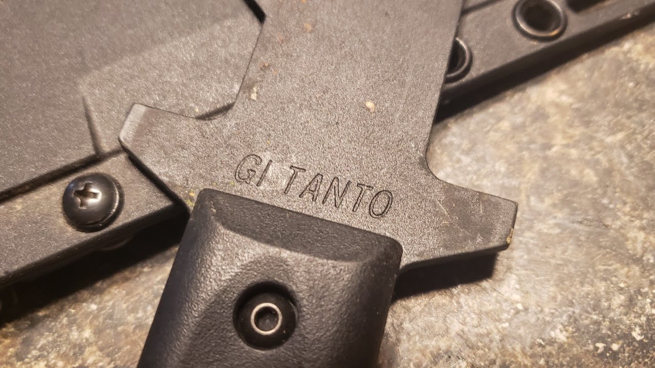 Cold Steel GI Tanto: Utility Workhorse - YouTube