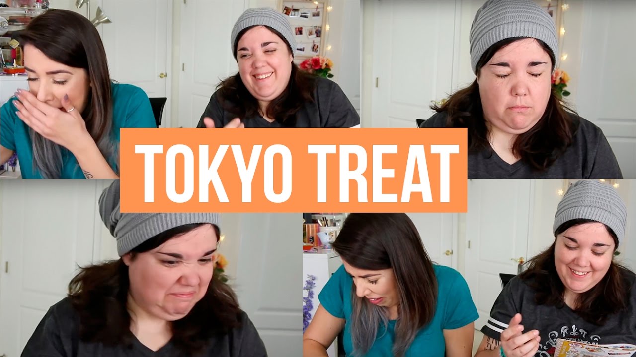 Tokyo Treat Unboxing Probando Dulces Japoneses Diciembre Youtube