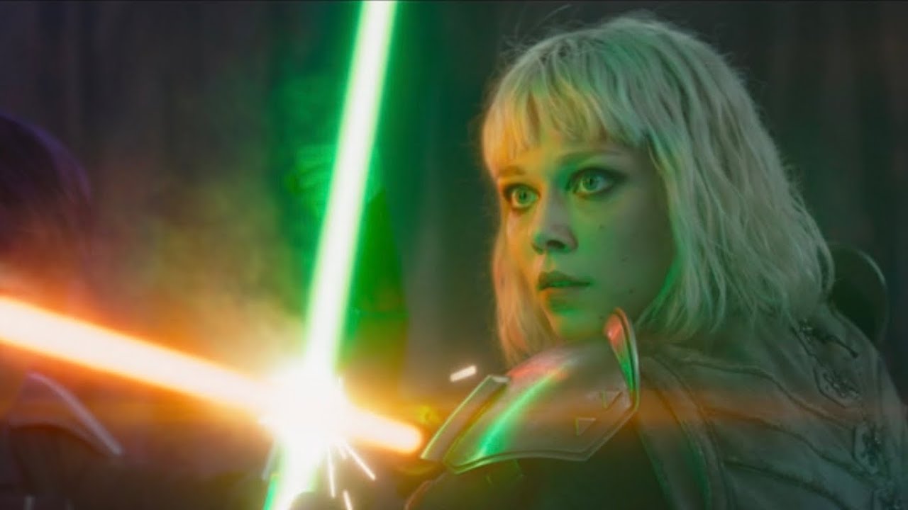 Shin Hati VS Sabine Ren Lightsaber Duel | Star Wars Ahsoka Series - YouTube