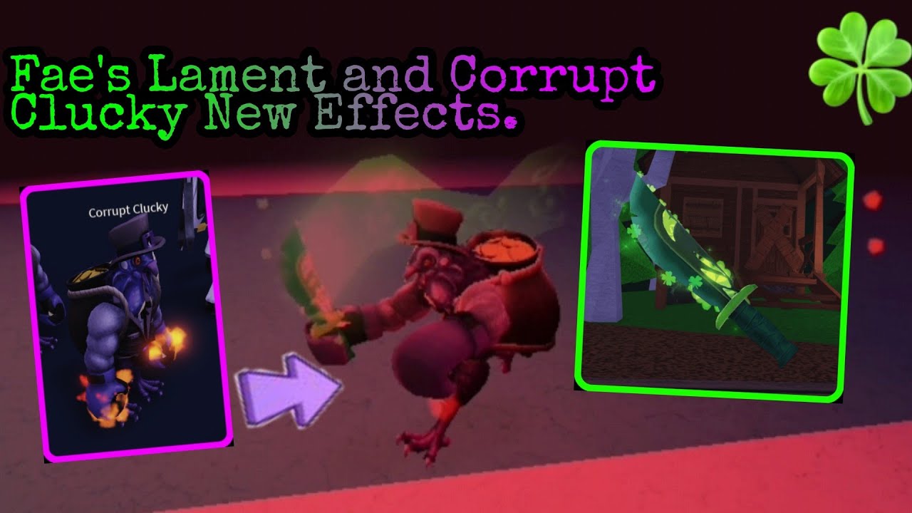 Fae's Lament and Corrupt Clucky New Effects || Survive the Killer ...