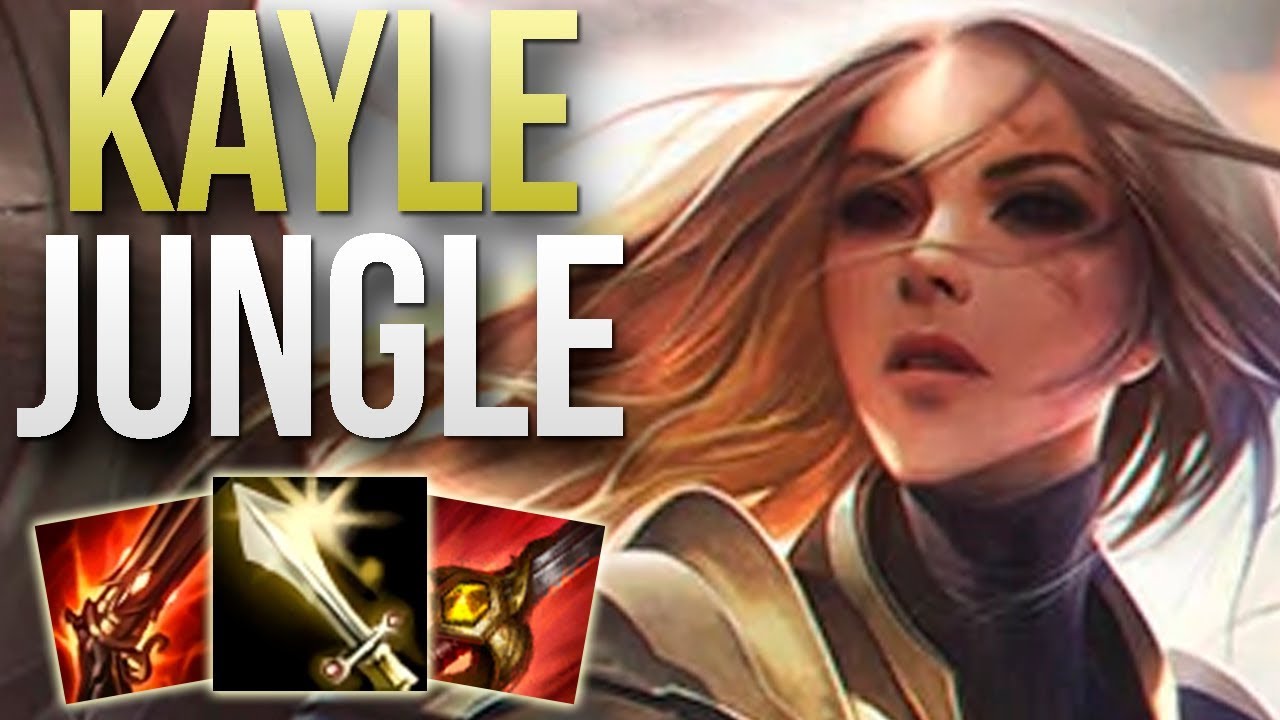 KAYLE REWORK JUNGLE IS ACTUALLY GREAT! | CHALLENGER KAYLE JUNGLE ...