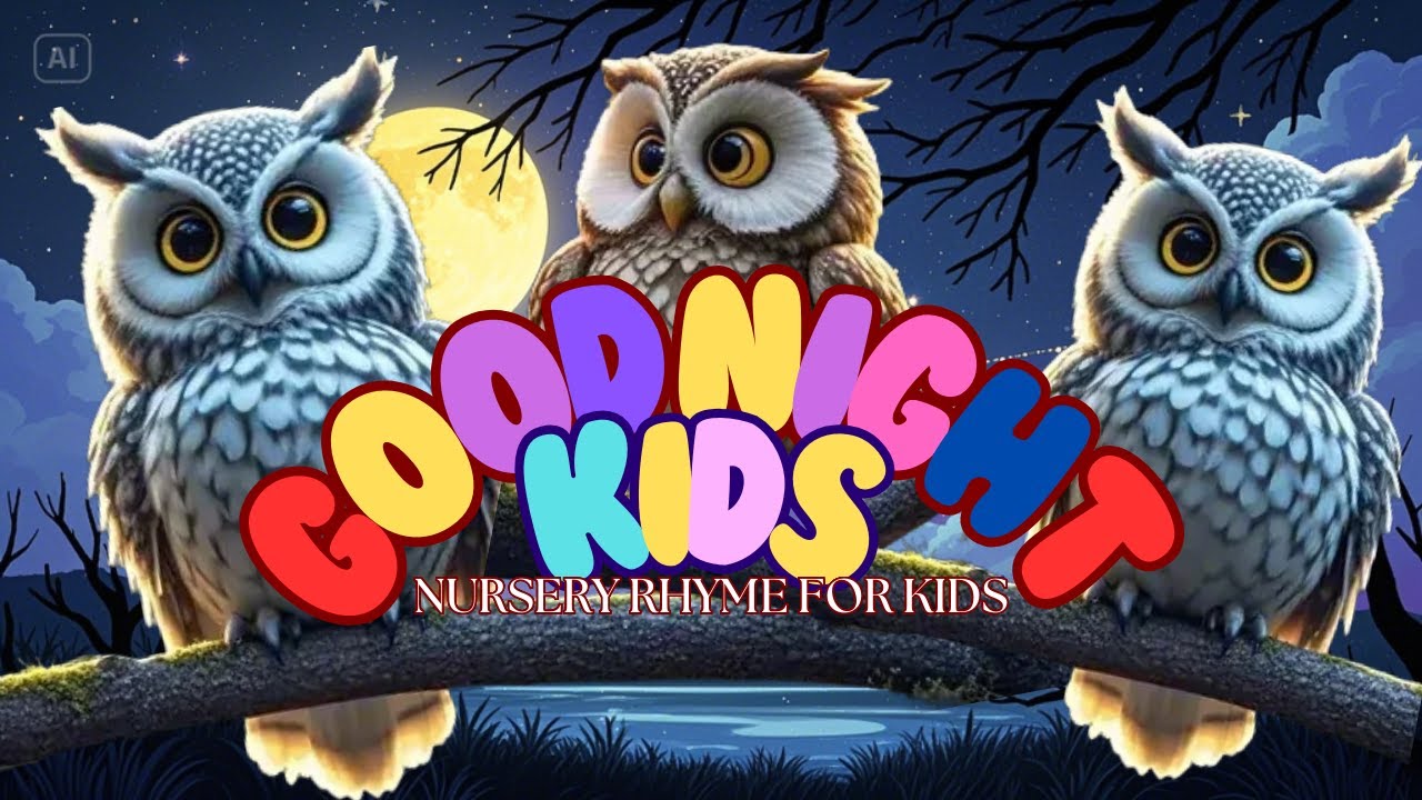 Good Night Song with Owl | Sleeping music for deep sleep | Relaxing ...