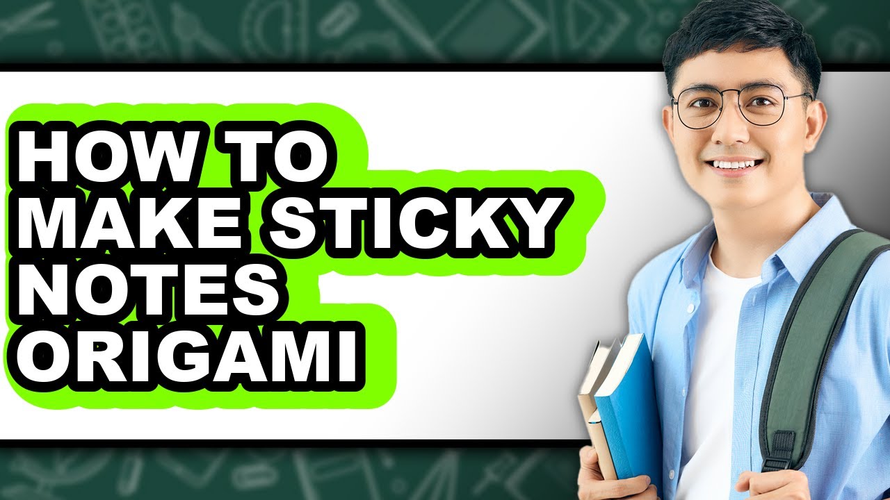 How to Make Sticky Notes Origami (updated) - YouTube