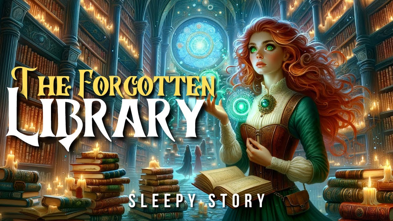 Calm Story for Sleep The Forgotten Library Cozy Bedtime Story for Grown ...