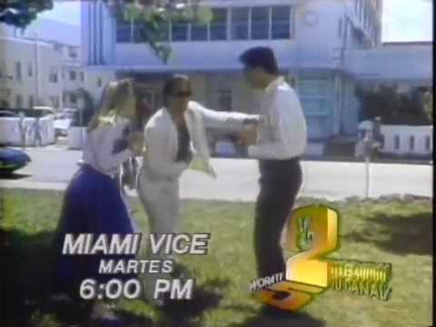 WKAQ-TV Promo Miami Vice - YouTube