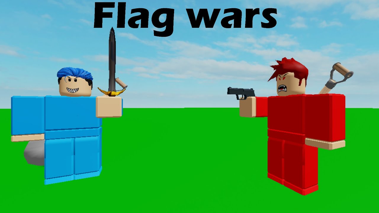 ROBLOX Flag wars | Going on a rampage - YouTube
