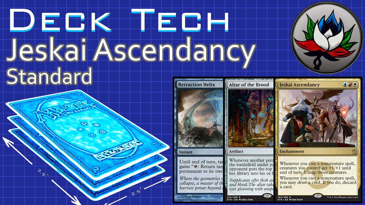 Jeskai Ascendancy Combo Standard Deck Tech – Khans of Tarkir! - YouTube
