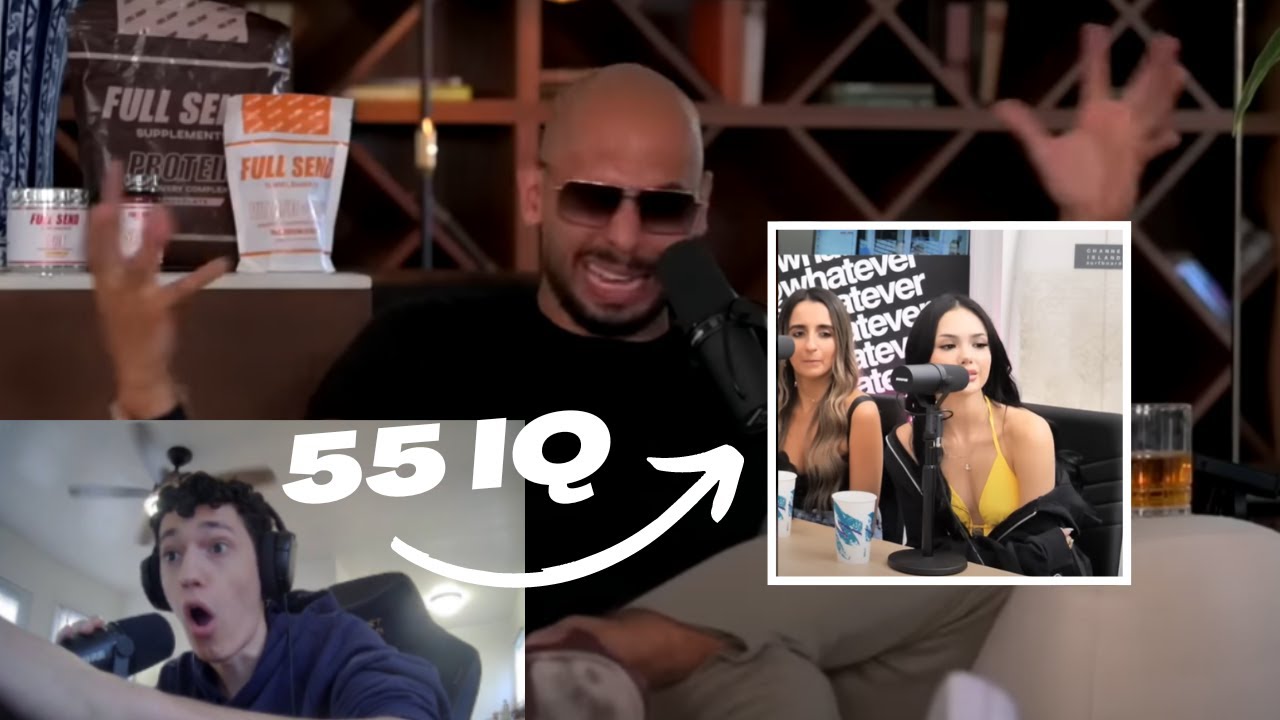 She Had 55 IQ and Reacted to a Tate Clip... (doctors said it was ...