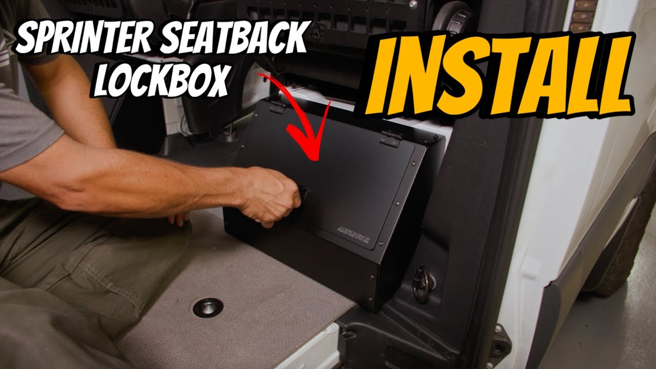 Mercedes-Benz Sprinter Seatback Locker | The Ultimate Lockable Storage ...