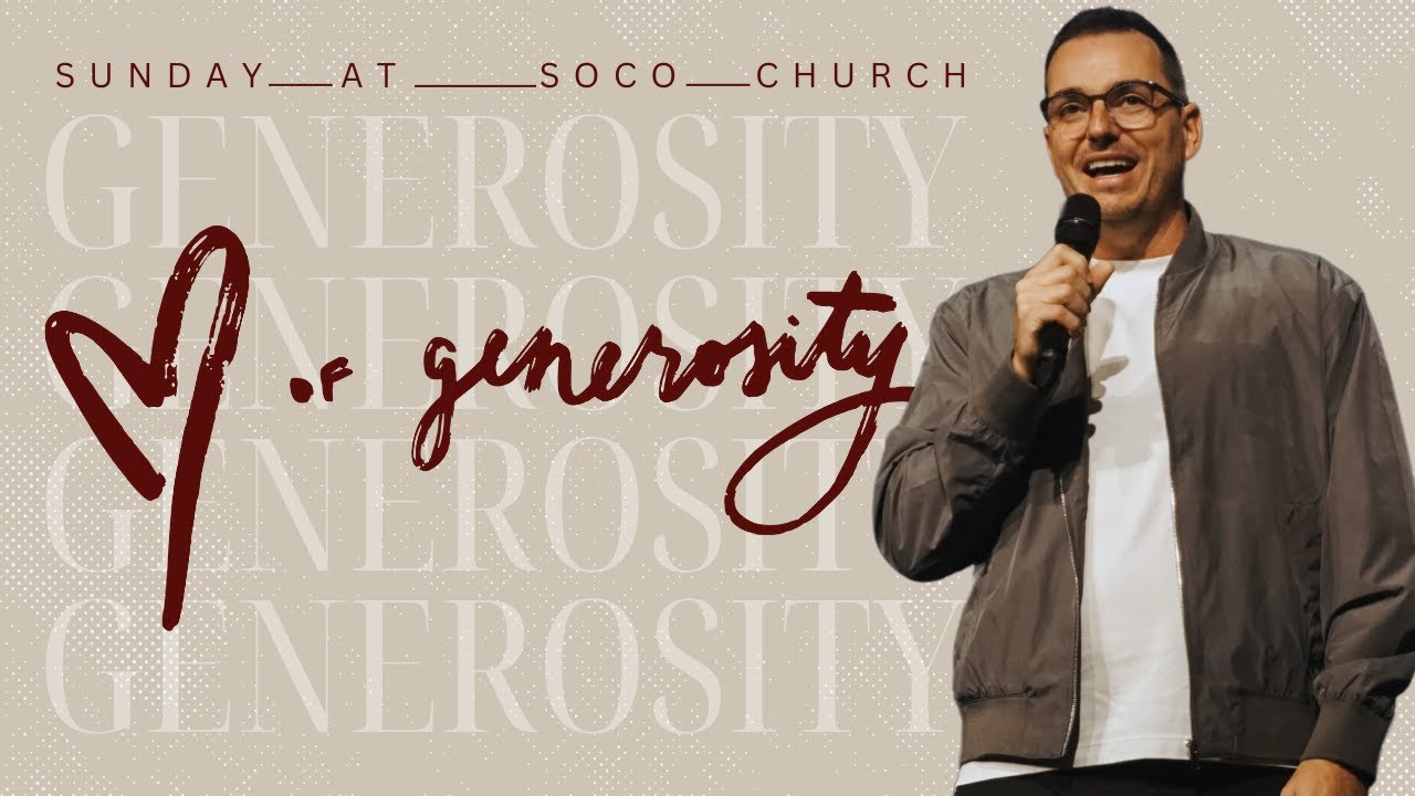 A HEART OF GENEROSITY | WEEK ONE - YouTube