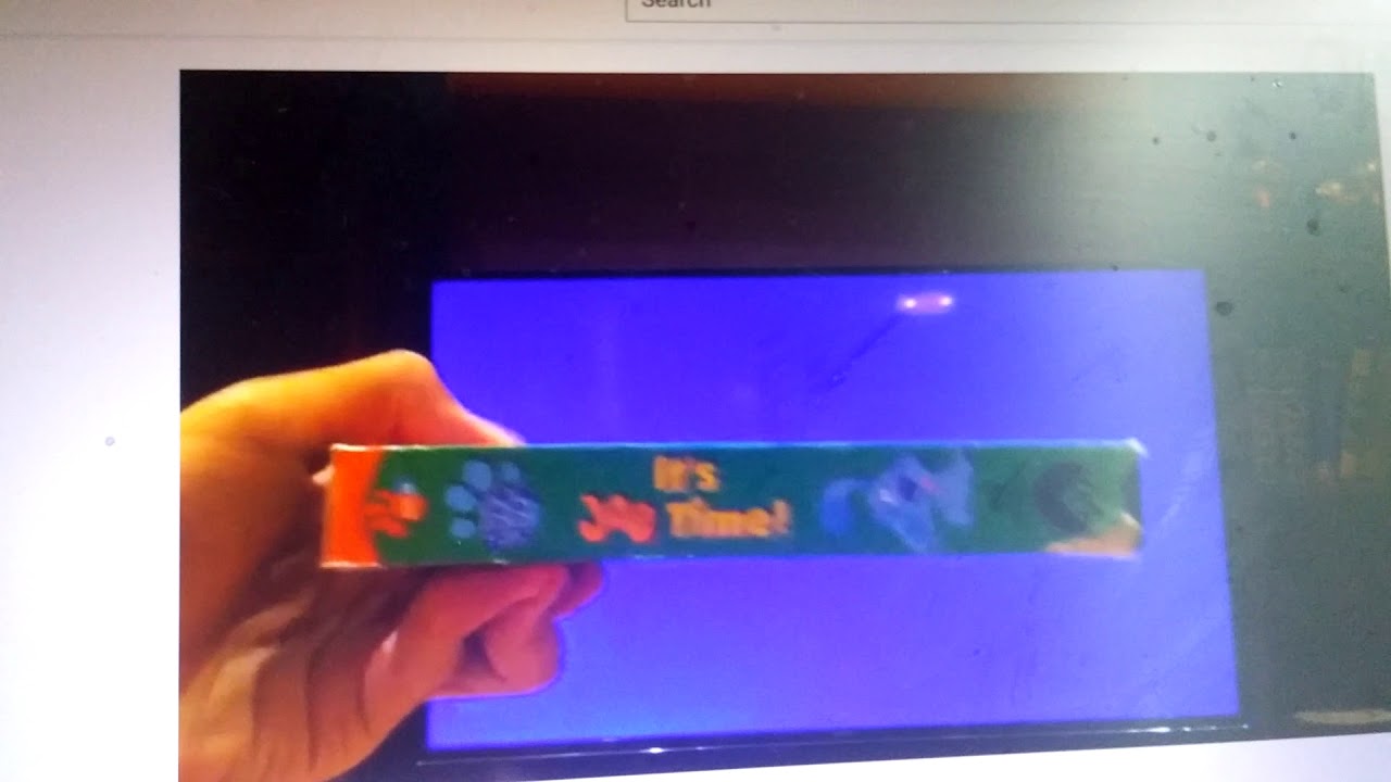 Blue's Clues It's Joe Time 2002 VHS - YouTube