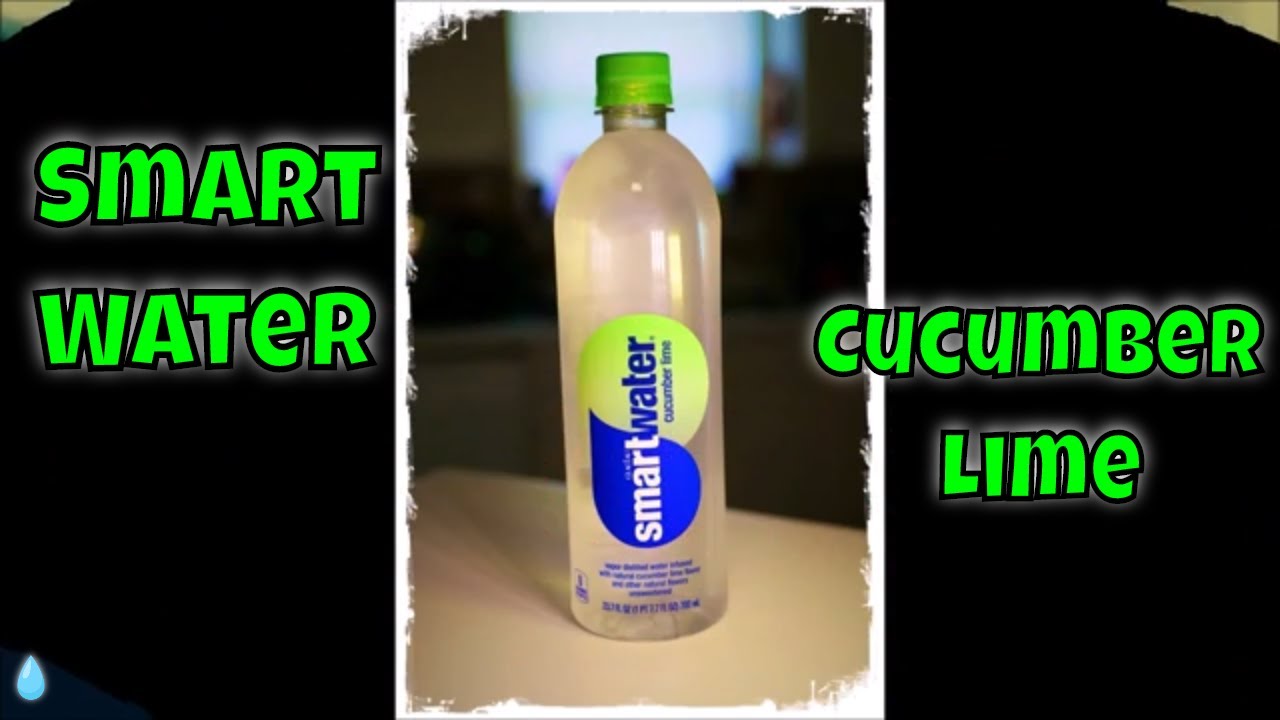 Smart Water Cucumber Lime - YouTube