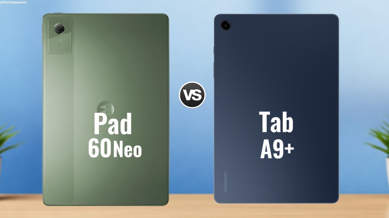 Moto Pad 60 Neo vs Samsung Galaxy Tab A9 Plus || Full Comparison - YouTube