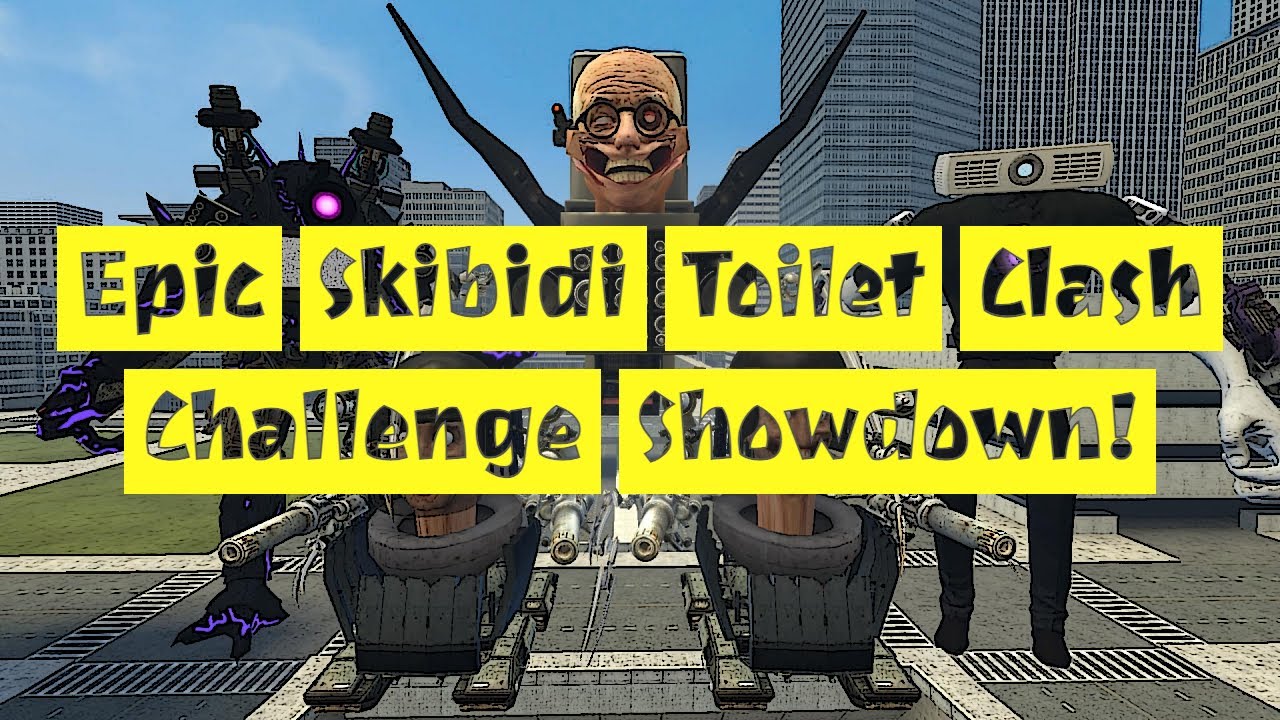 Epic Skibidi Toilet Clash Challenge Showdown! - YouTube
