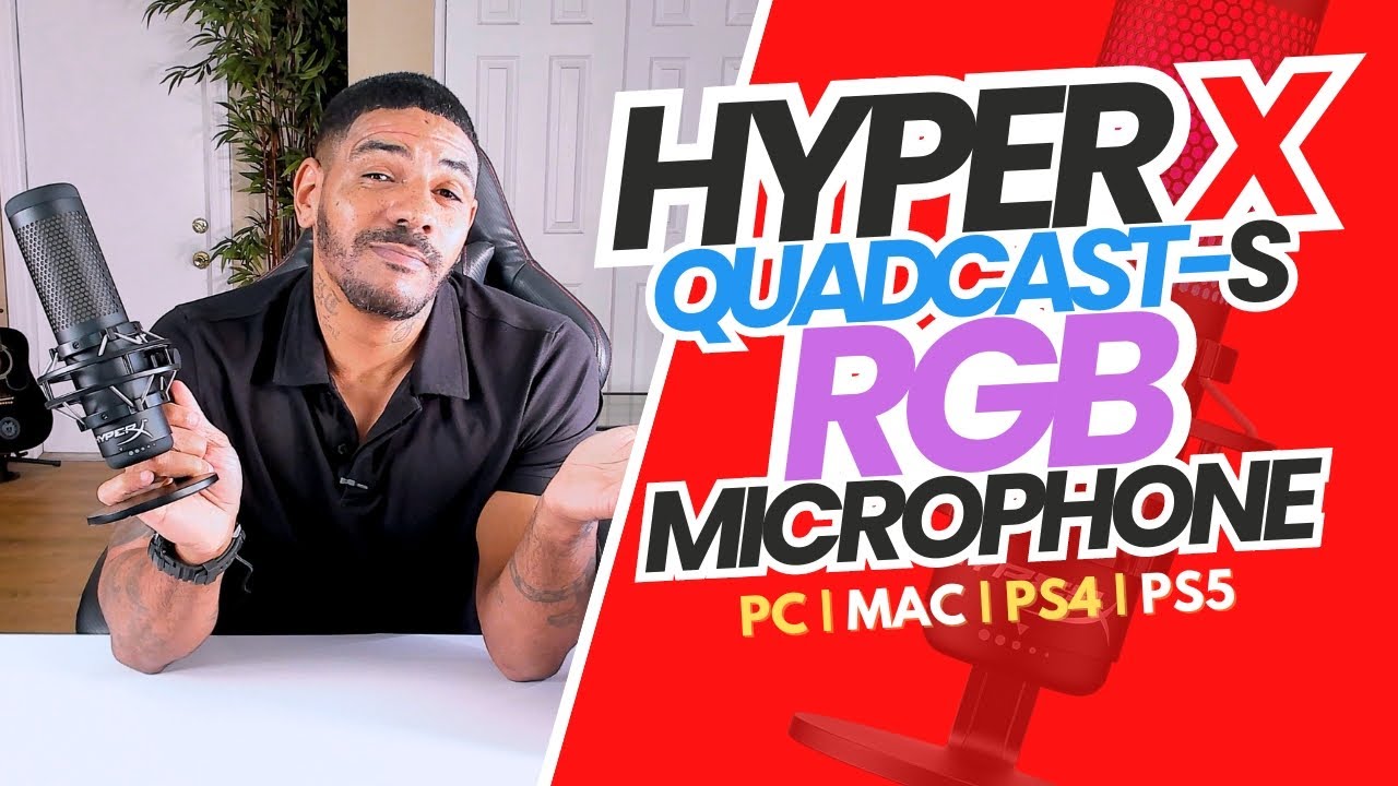 Unboxing the HyperX Quadcast S: The Ultimate Streaming Microphone - YouTube
