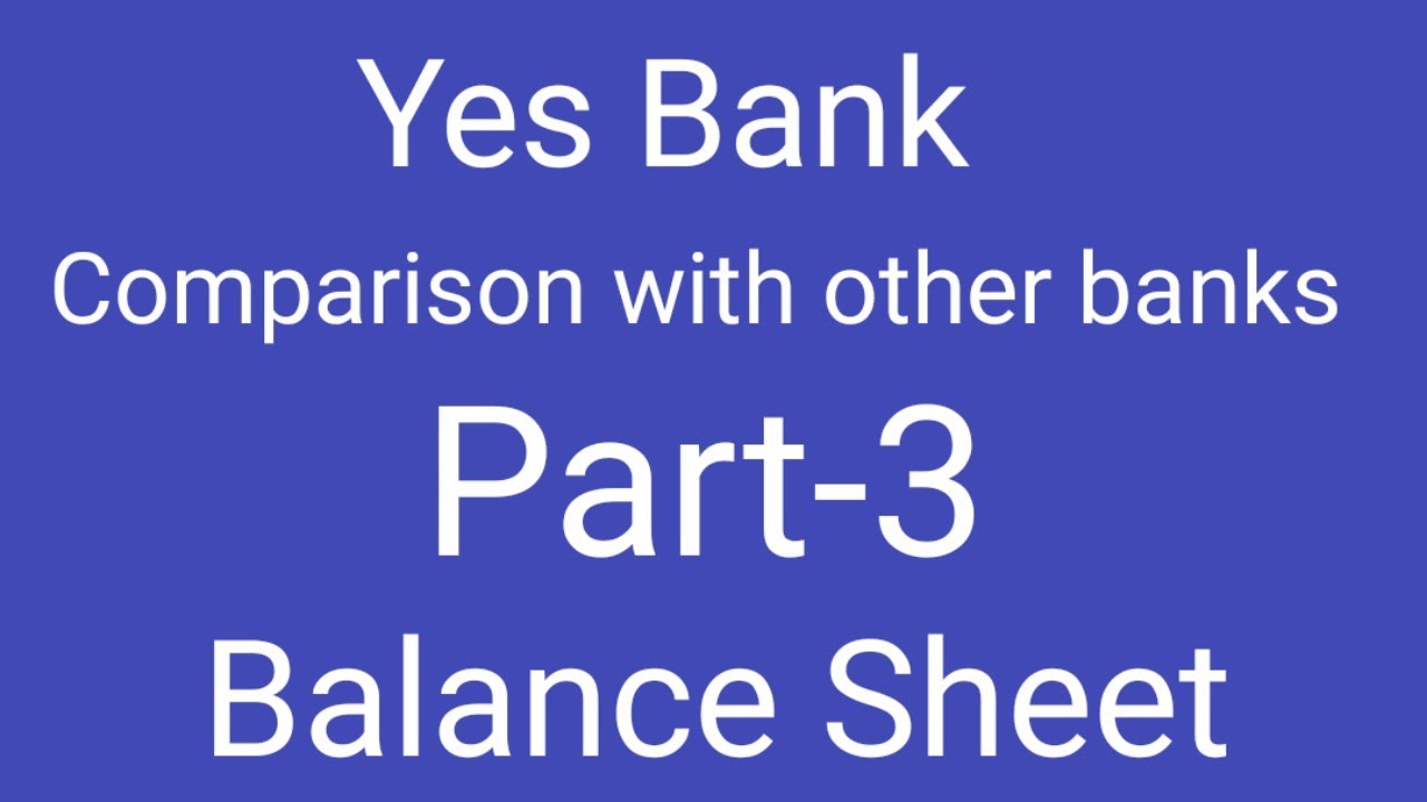 Yes Bank Peer Comparison Part-3 💎 Yes Bank Latest News Today 💎 Yes Bank ...