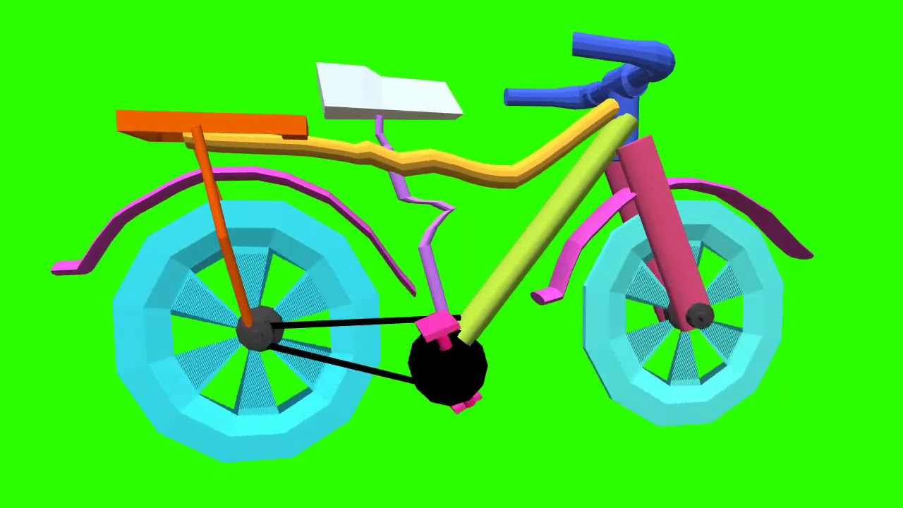 Cycle Green Screen 3d Animation #rajanprajapati22 - YouTube