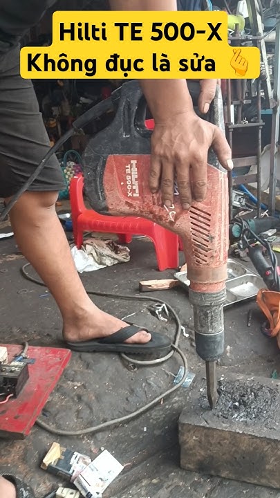 Sửa máy đục Hilti TE 500-X #diencotung - YouTube