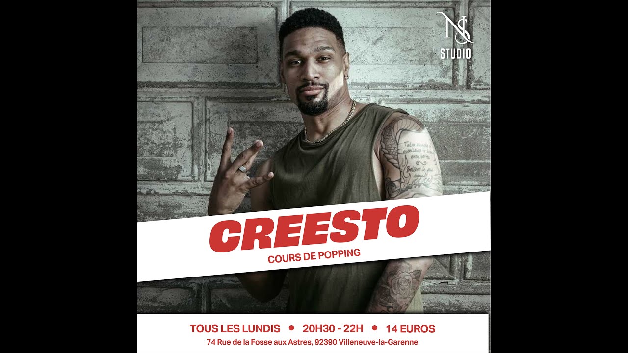 Freestyle Popping Creesto (NS Studio) - YouTube