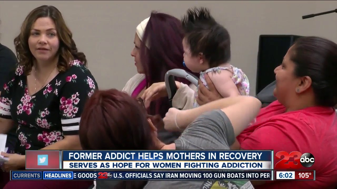 Former addict helps mothers in recovery - YouTube