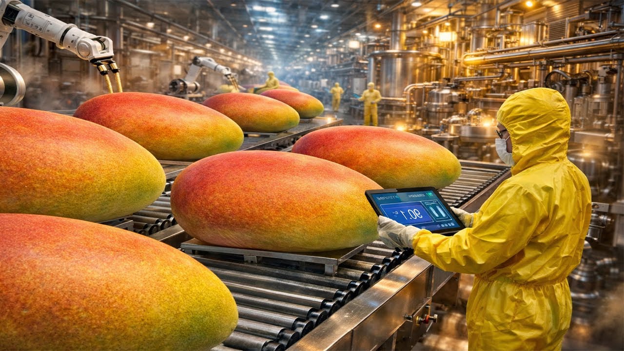 Inside a Dried Mango Factory: From Fresh Fruit to Global Export (Full ...