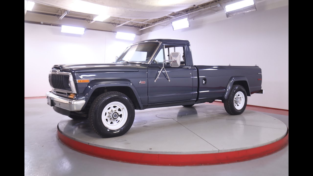 1977 Jeep J20 - YouTube